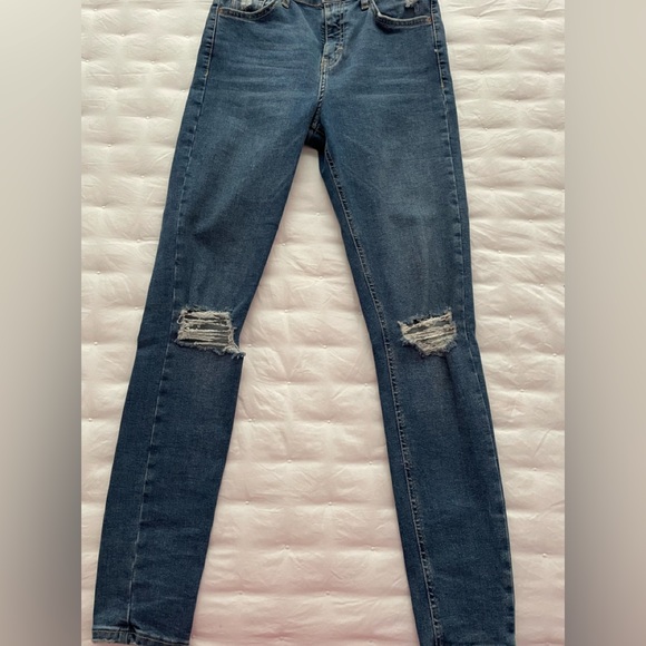 Topshop | Jeans | Jamie Topshop Ripped Skinny Jeans | Poshmark